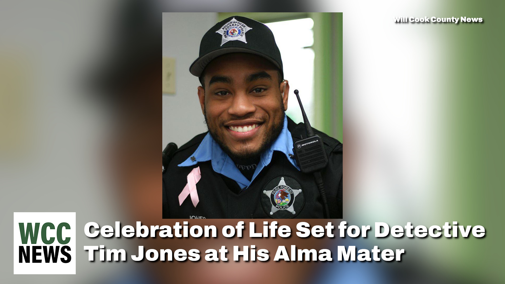 Celebration of Life Set for Detective Tim Jones at His Alma Mater ...