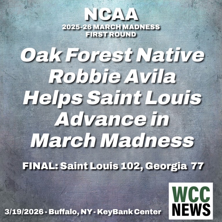 Oak Forest Native Robbie Avila Helps Saint Louis Advance in March ...